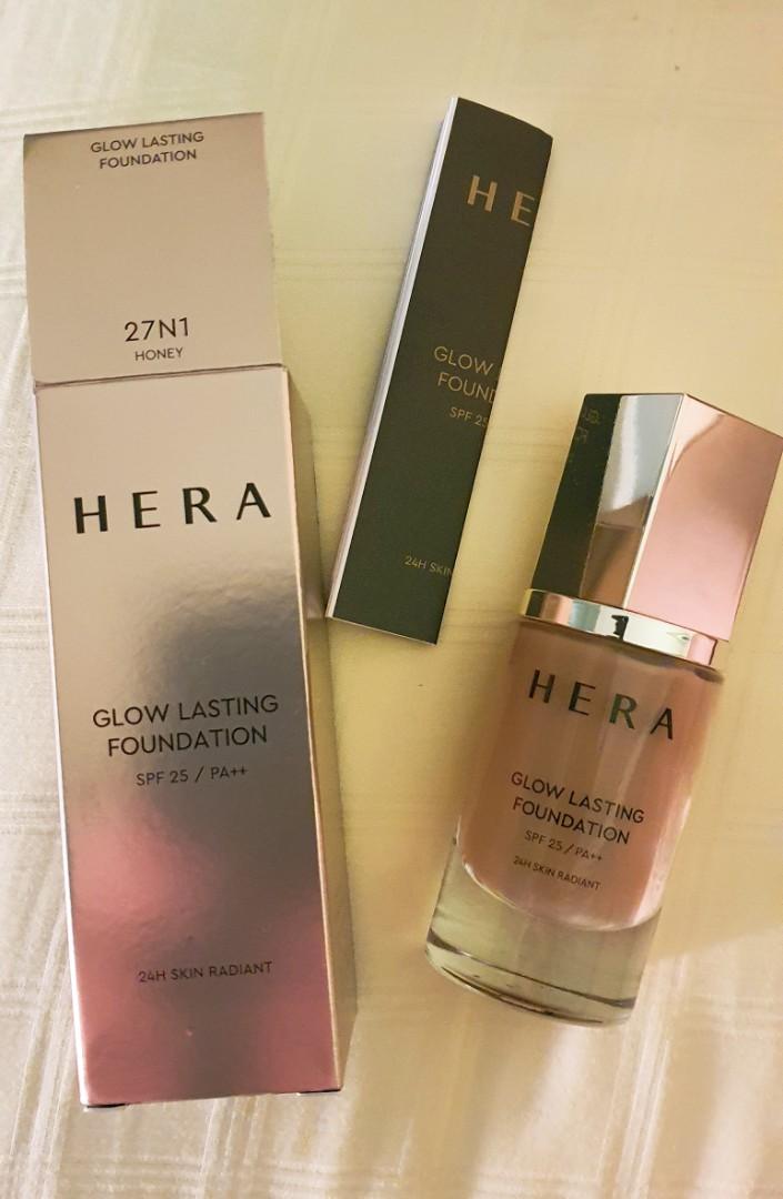 Hera Glow Lasting Foundation, Beauty & Personal Care, Face, Makeup on ...
