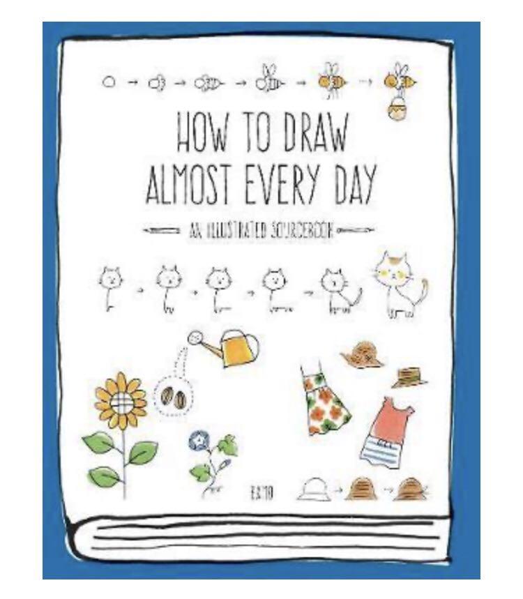 How to Draw Almost Every Day : An Illustrated Sourcebook by Kamo, 興趣及遊戲 ...