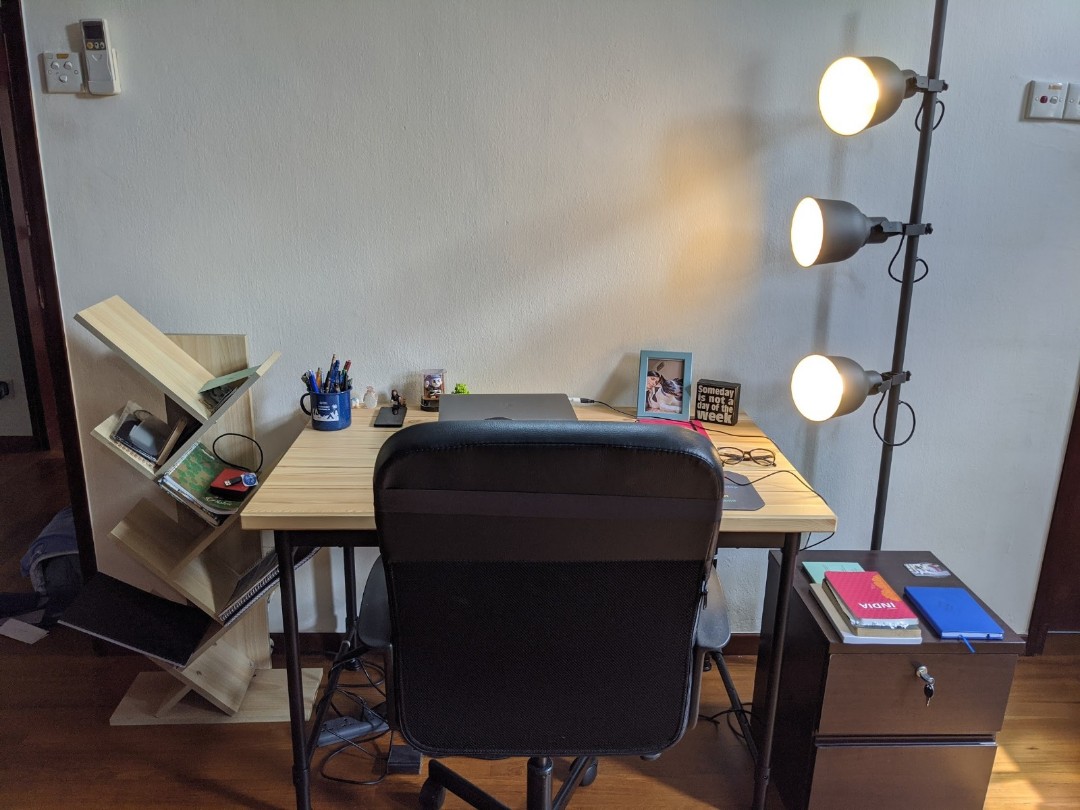 Ikea kullaberg table ( almost new), Furniture & Home Living, Furniture ...