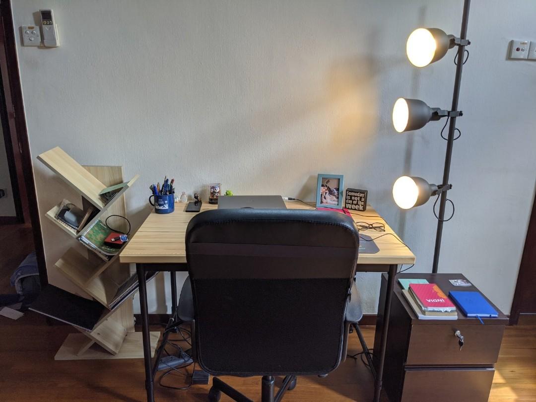 Ikea kullaberg table ( almost new), Furniture & Home Living, Furniture ...