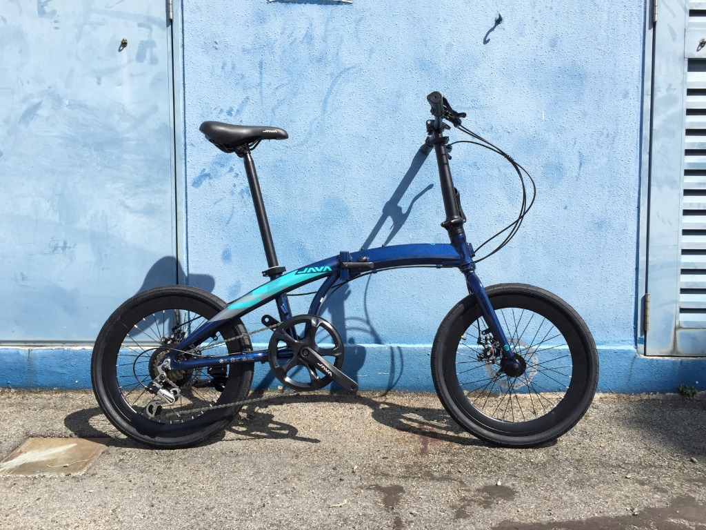Java Zelo V1 Folding Bike Midnight Blue , Sports Equipment, Bicycles ...