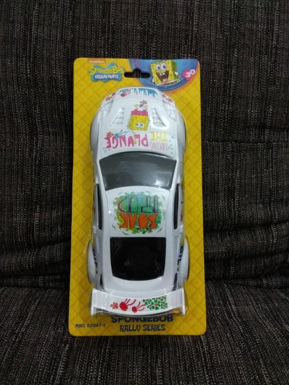 Limited Edition Nickelodeon Spongebob Squarepants Diecast Rally Car ...