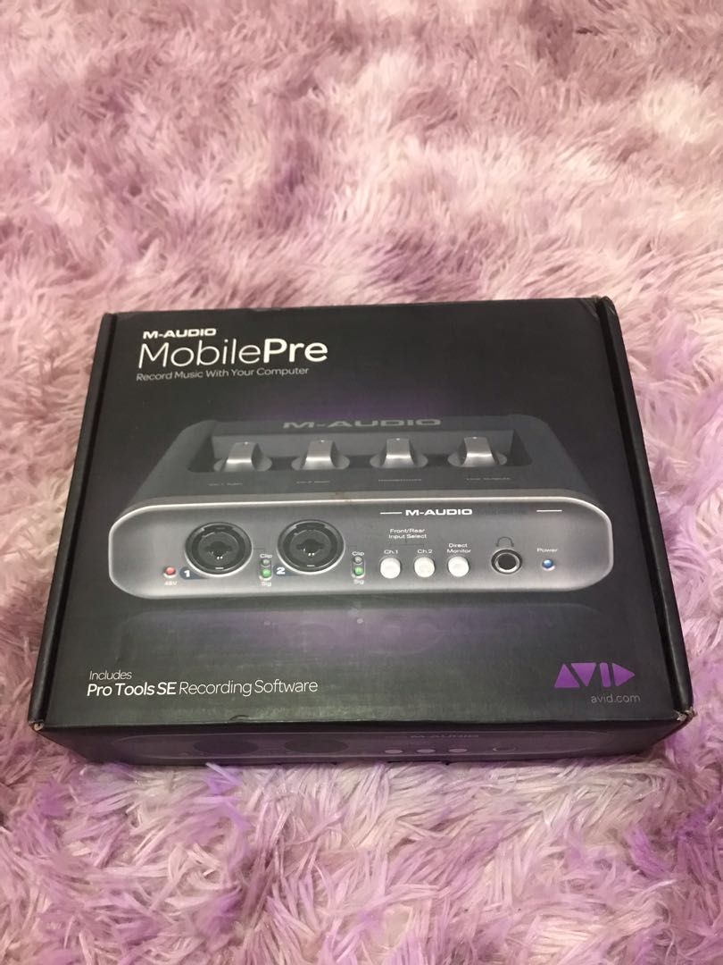 M-Audio MobilePre Mk II - USB Audio Interface, Hobbies & Toys, Music ...