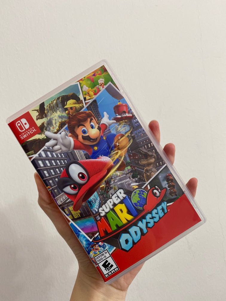 Nintendo Switch Super Mario Odyssey, Video Gaming, Video Games ...