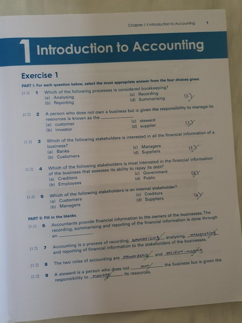 POA Workbook, Hobbies & Toys, Books & Magazines, Assessment Books on ...