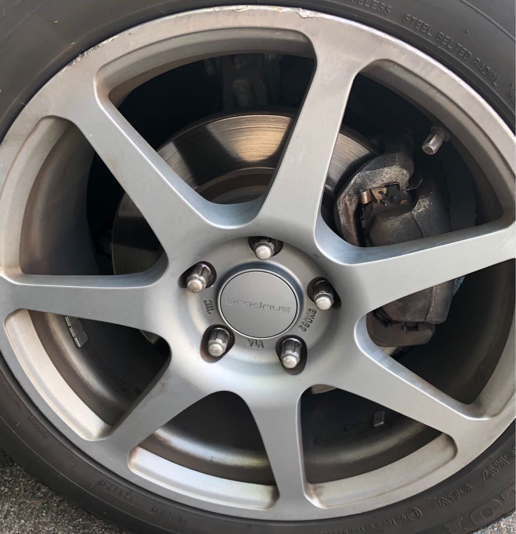 Prodrive GC-07 17” Rims, Car Accessories, Tyres & Rims on Carousell