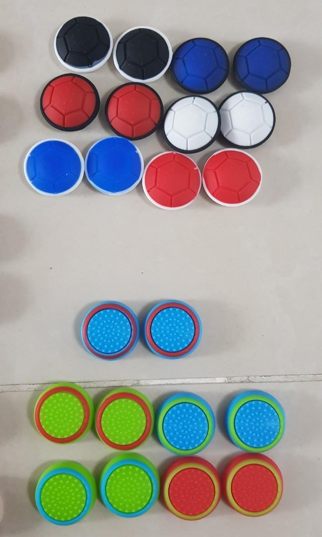 PS4 DIY controller aluminium thumbstick analog rubber thumb caps, Video ...