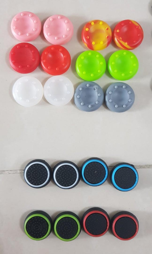 PS4 DIY controller aluminium thumbstick analog rubber thumb caps, Video ...