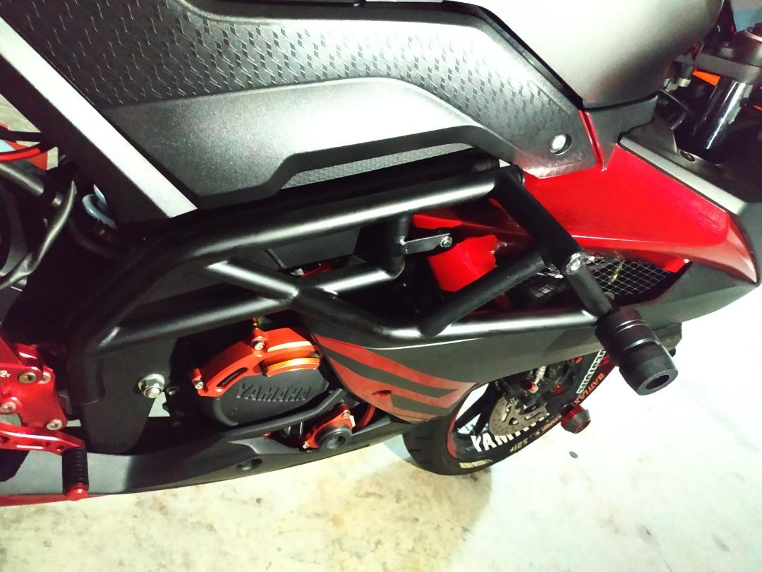 [R15 V3] Crash Bar R15 V3, Motorcycles, Motorcycle Accessories on Carousell