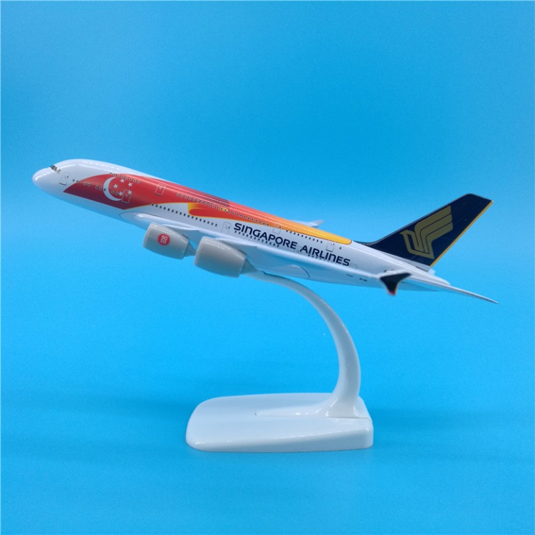 Singapore Airlines (SIA, SQ) AirBus A380 Airplane Model (1:400) [Model ...