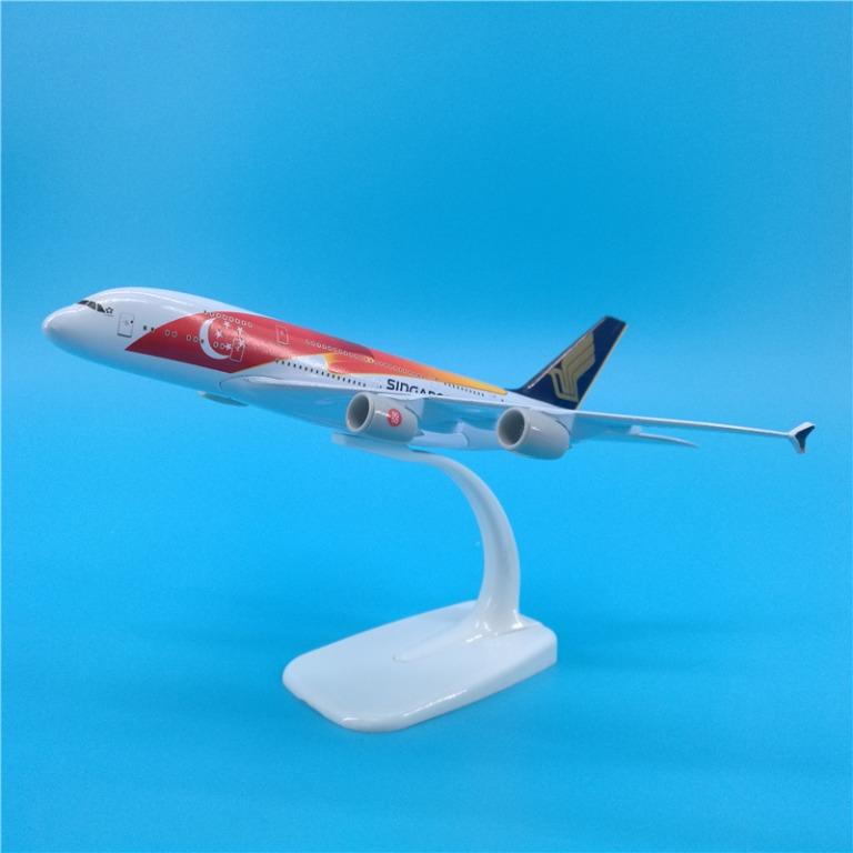 Singapore Airlines (SIA, SQ) AirBus A380 Airplane Model (1:400) [Model ...