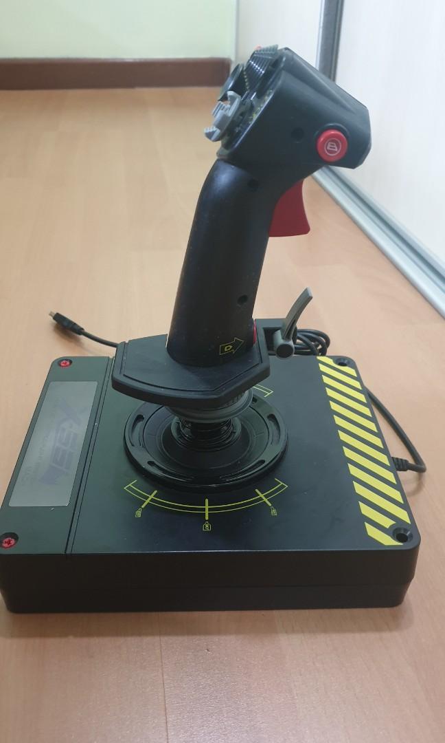 Saitek X55 HOTAS flight stick and throttle, Computers & Tech, Parts ...