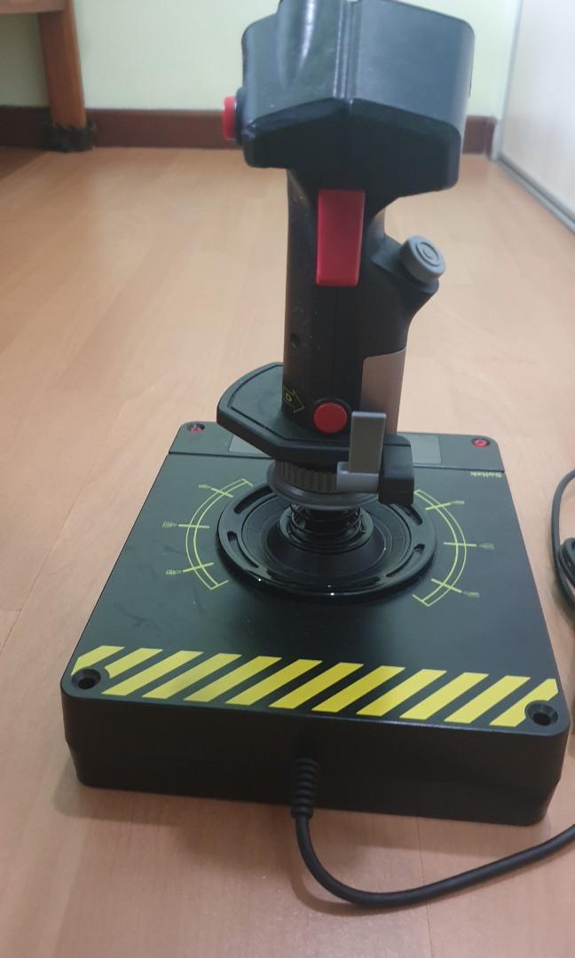 Saitek X55 HOTAS flight stick and throttle, Computers & Tech, Parts ...