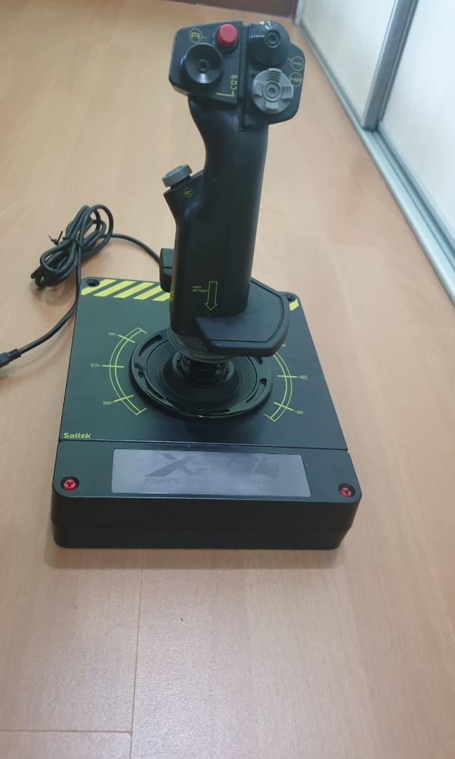 Saitek X55 HOTAS flight stick and throttle, Computers & Tech, Parts ...