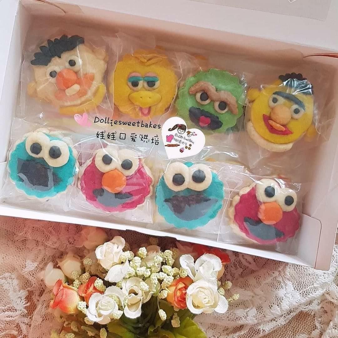 Sesame Street Theme Butter Cookies, Food & Drinks, Homemade Bakes on ...