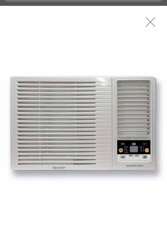 SHARP 1 HP WINDOW TYPE INVERTER AIRCON AF-X10SCF REPRICED!!, TV & Home ...