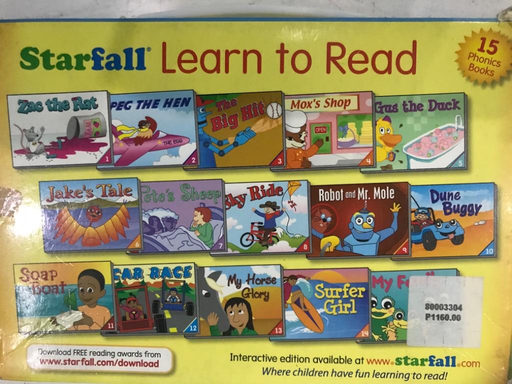 Starfall Learn to Read Phonics Books, Hobbies & Toys, Books & Magazines ...