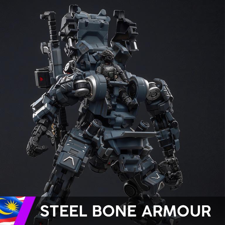 Dark Source STEEL BONE ARMOUR FORCE with Male Military Unit, Highly ...
