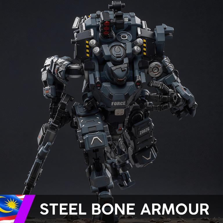 Dark Source STEEL BONE ARMOUR FORCE with Male Military Unit, Highly ...