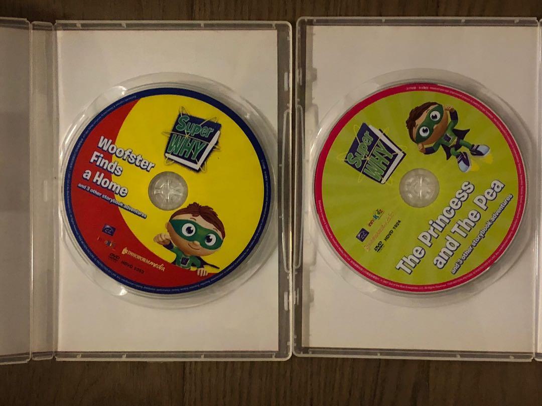Super Why DVD, 興趣及遊戲, 書本 & 文具, 兒童書籍 - Carousell