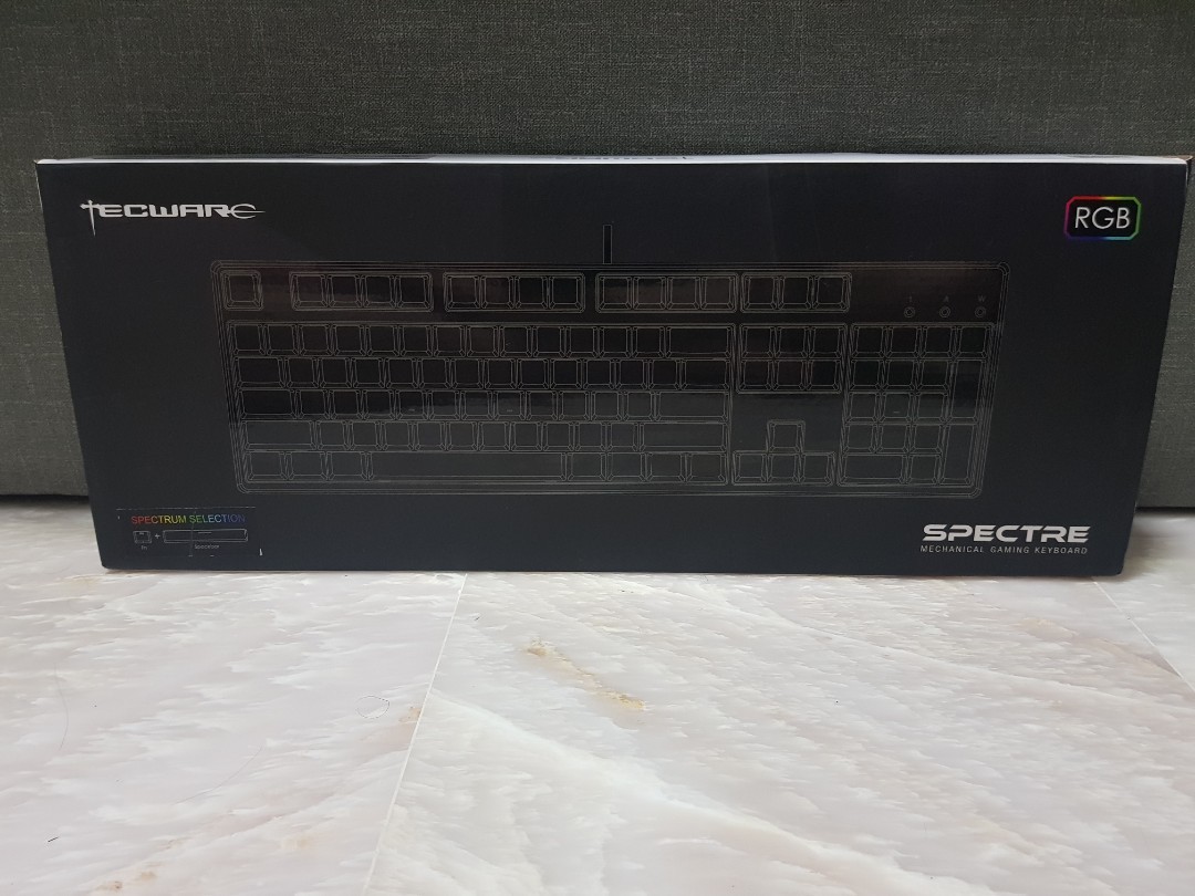 Tecware Spectre RGB mechanical gaming keyboard, Computers & Tech, Parts ...