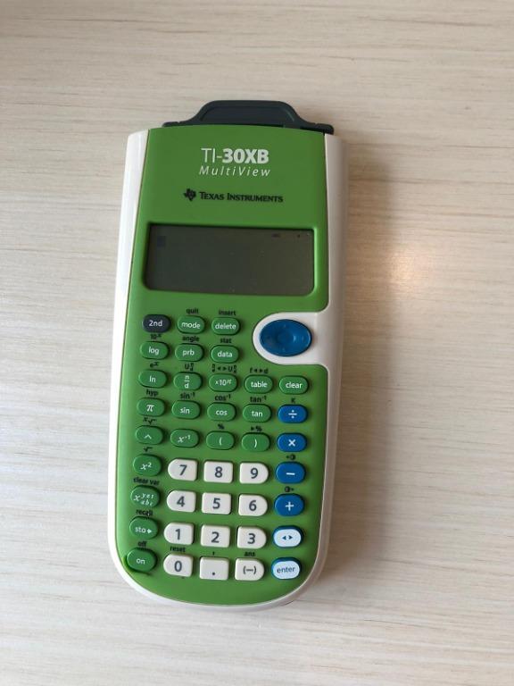 Texas Instruments TI-30XB Calculator, 興趣及遊戲, 手作＆自家設計, 文具 - Carousell