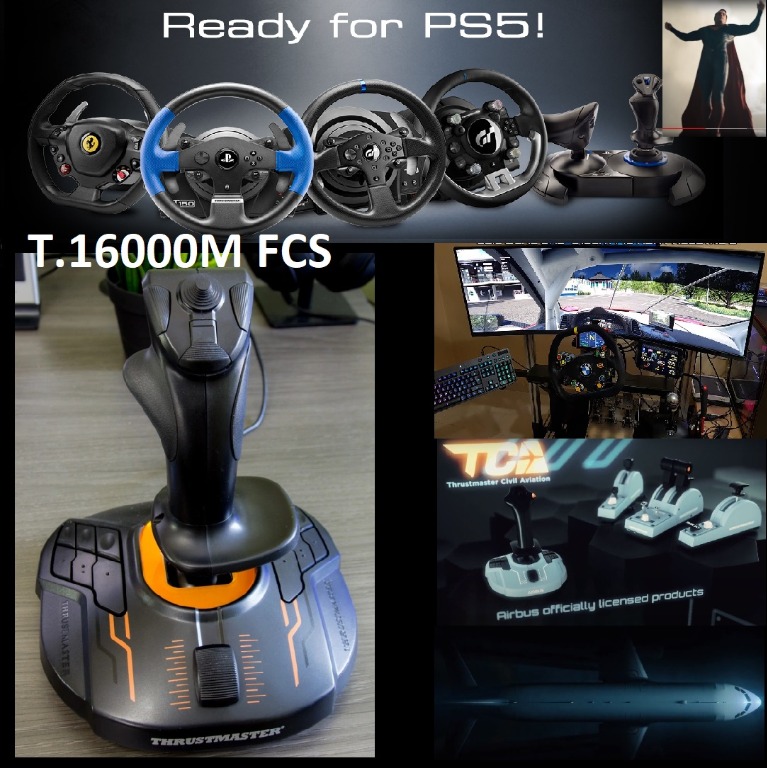 Thrustmaster T-16000M FCS Flight Stick (PC), or walk in for Better ...