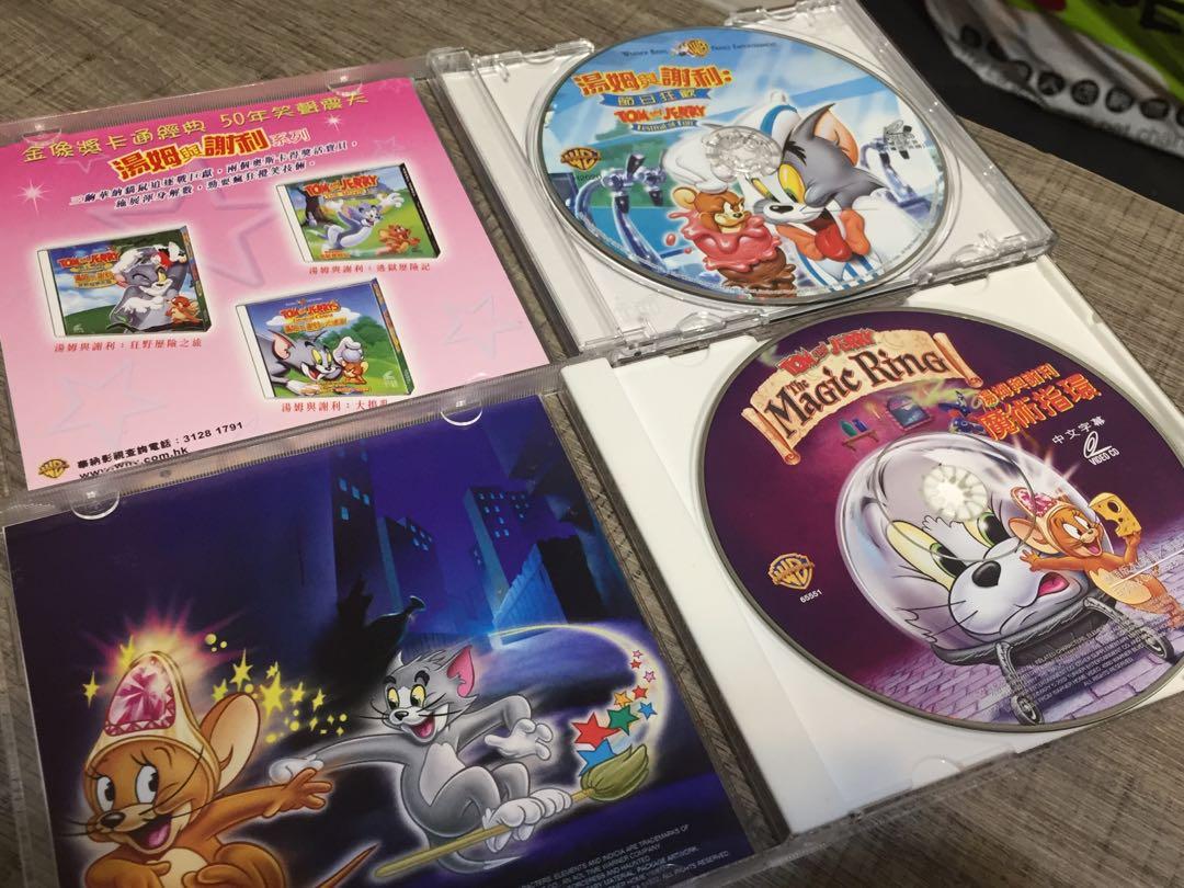 Tom and Jerry VCD x2, 興趣及遊戲, 音樂、樂器 & 配件, 音樂與媒體 - CD 及 DVD - Carousell