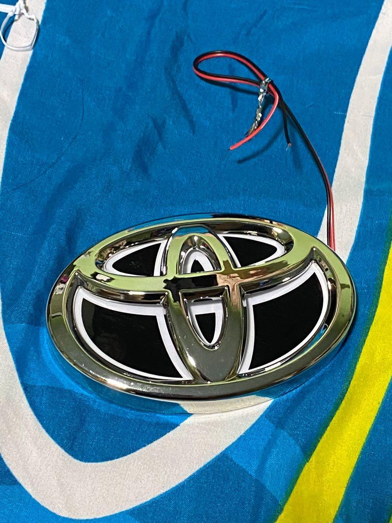 TOYOTA LED LOGO BACK LIGHT, Car Accessories, Accessories on Carousell