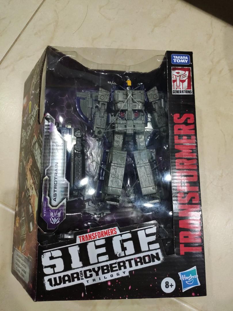 Transformers Leader Class Astrotrain Siege War For Cybertron, Hobbies ...
