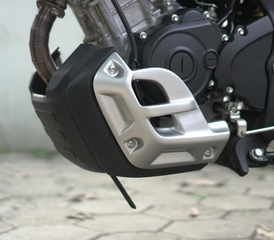 [XSR155] Cover Engine XSR155, Motorcycles, Motorcycle Accessories on ...