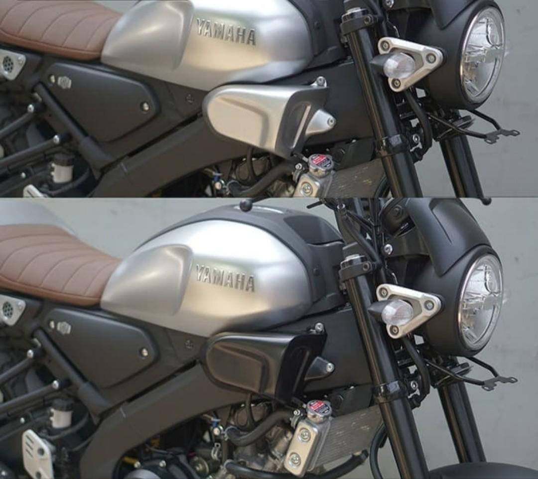 [XSR155] Front Side Cover XSR155, Motorcycles, Motorcycle Accessories ...