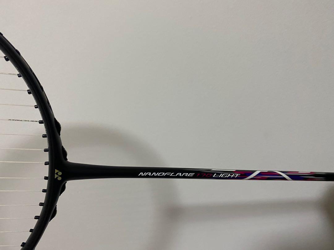 Yonex Nanoflare 170 Light Badminton Racket Black Pink Purple White ...