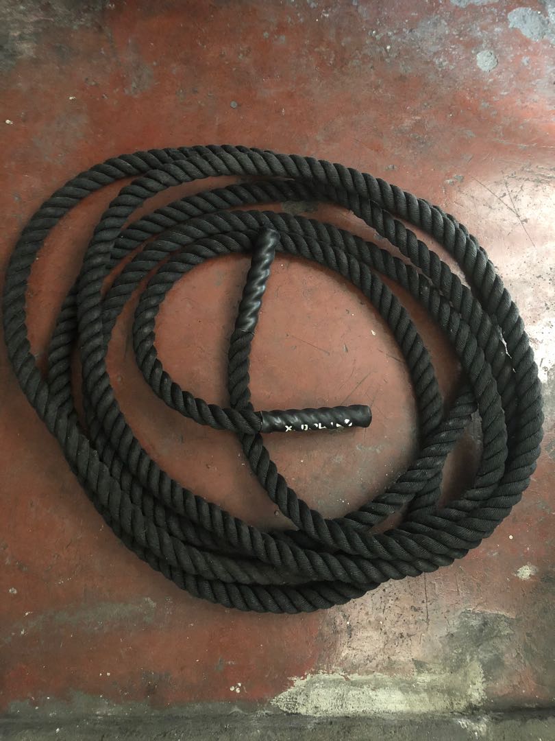 40 lbs hex //workout rope, Sports Equipment, Exercise & Fitness, Toning ...