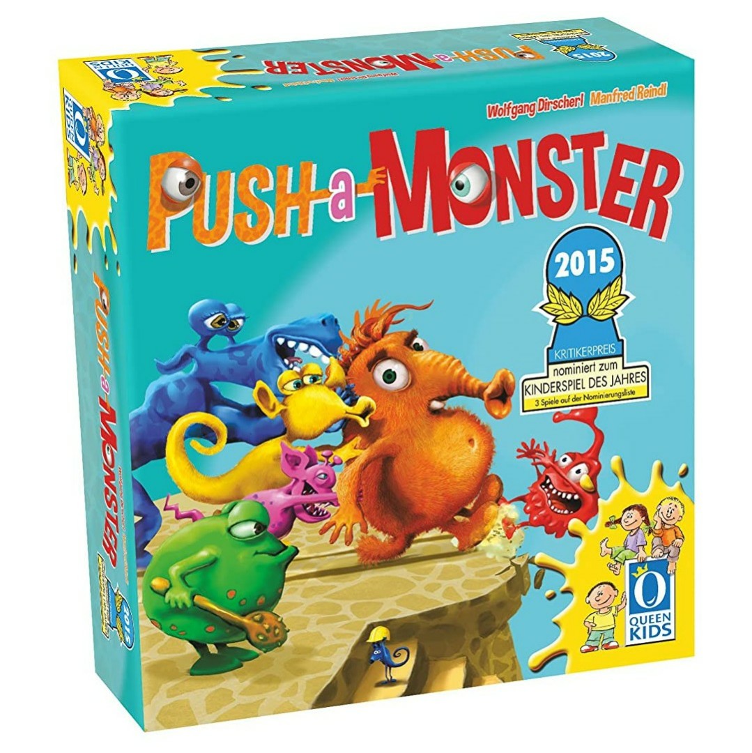 (Authentic) Push a Monster Board Game New, Hobbies & Toys, Toys & Games ...