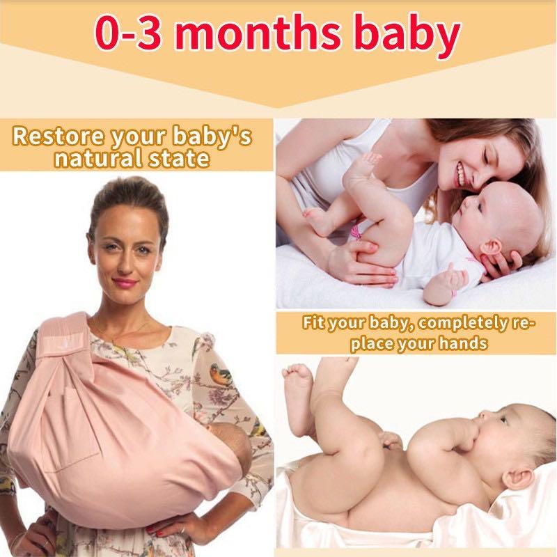 Baba Sling Carrier New, Babies & Kids, Going Out, Carriers & Slings on ...