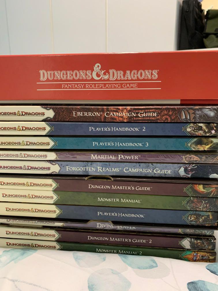 DUNGEONS & DRAGONS SET OF 12 BOOKS, Hobbies & Toys, Toys & Games on ...