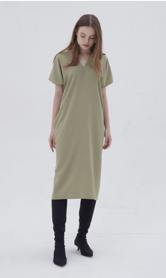 Elevation Dress in Sage, Women's Fashion, Dresses & Sets, Dresses on ...