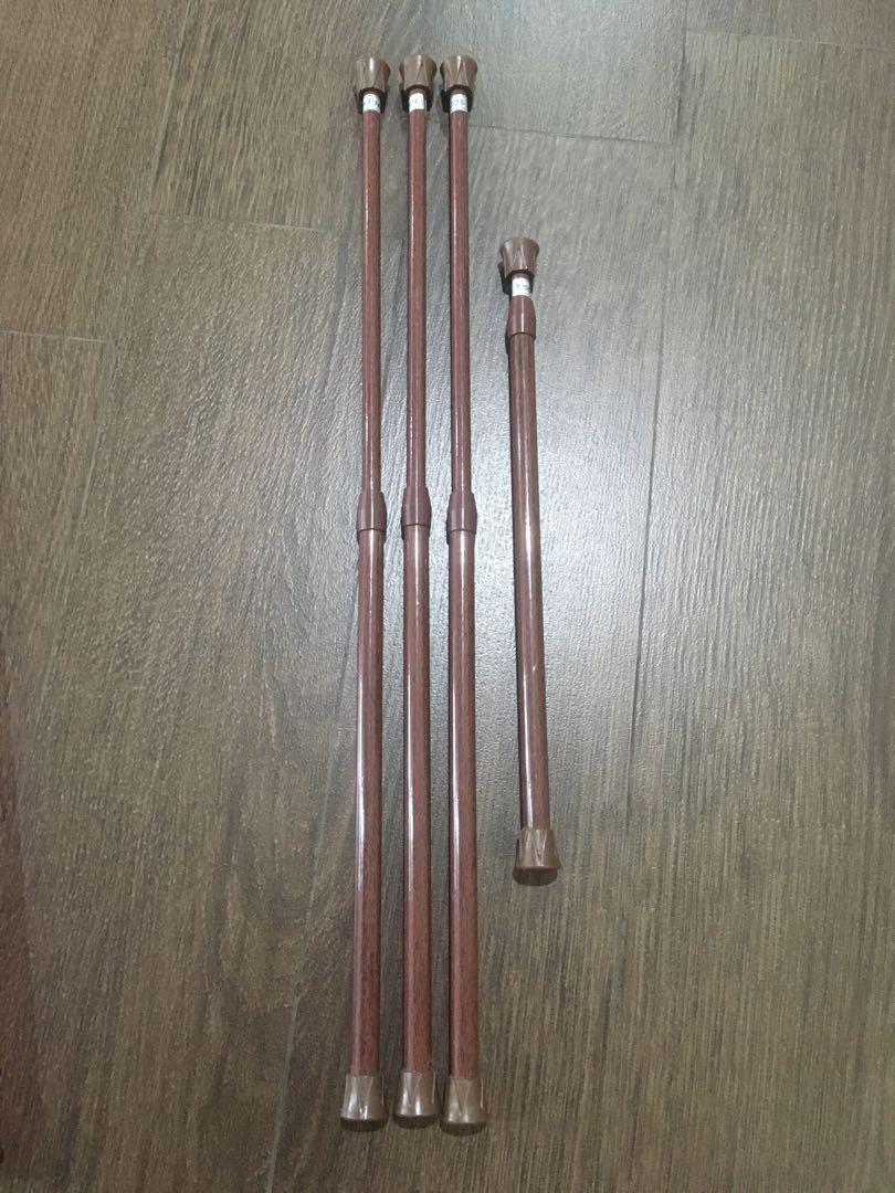 Extendable Pole Daiso Telescopic Tension Curtain Window Shower Hanger ...