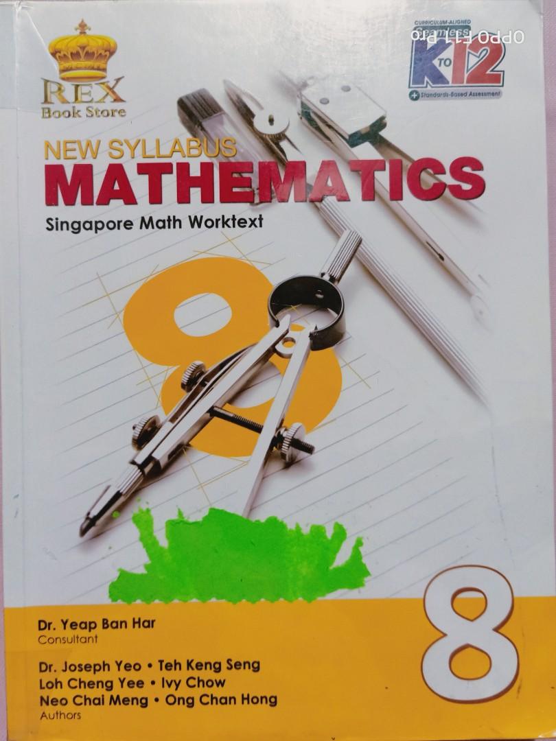 Grade 8 Math book, Hobbies & Toys, Books & Magazines, Assessment Books ...