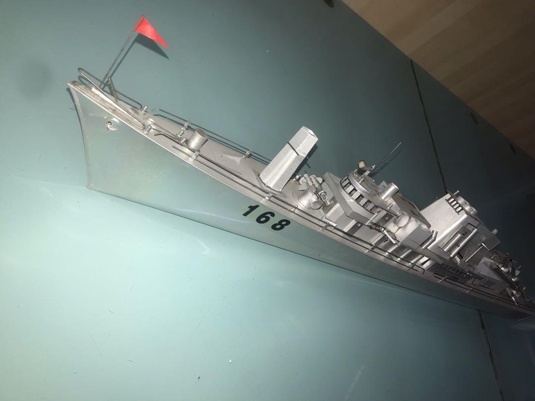Hand crafted Model Ship from aluminium. One of a kind, Hobbies & Toys ...