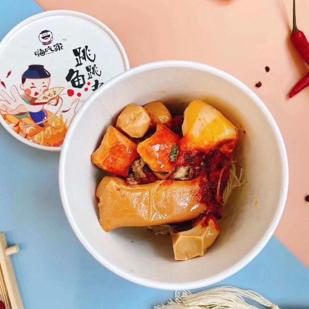 [INSTOCK] MALA ODEN HAI CHI JIA (MALA FISHBALLS), Food & Drinks, Rice ...