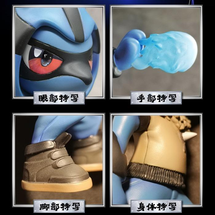 [IN-STOCK]POKEMON: RIOLU COSPLAY LUCARIO FIGURE STATUE, Hobbies & Toys ...