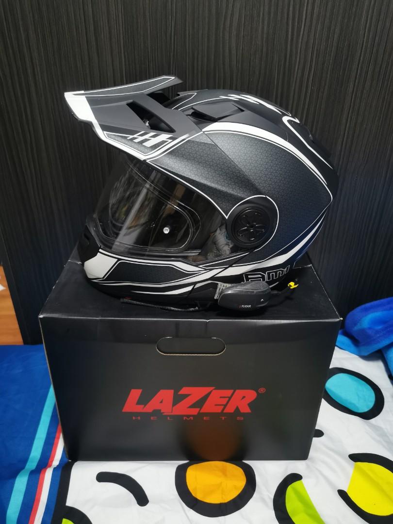 Lazer AM1 Adventure Modular Helmet, Motorcycles, Motorcycle Apparel on ...