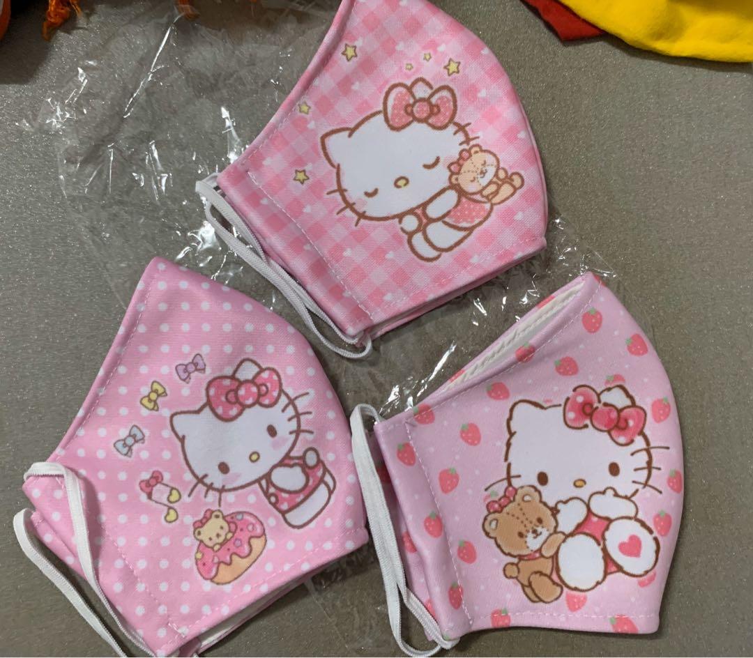 Limited Edition Hello Kitty Masks, Everything Else on Carousell