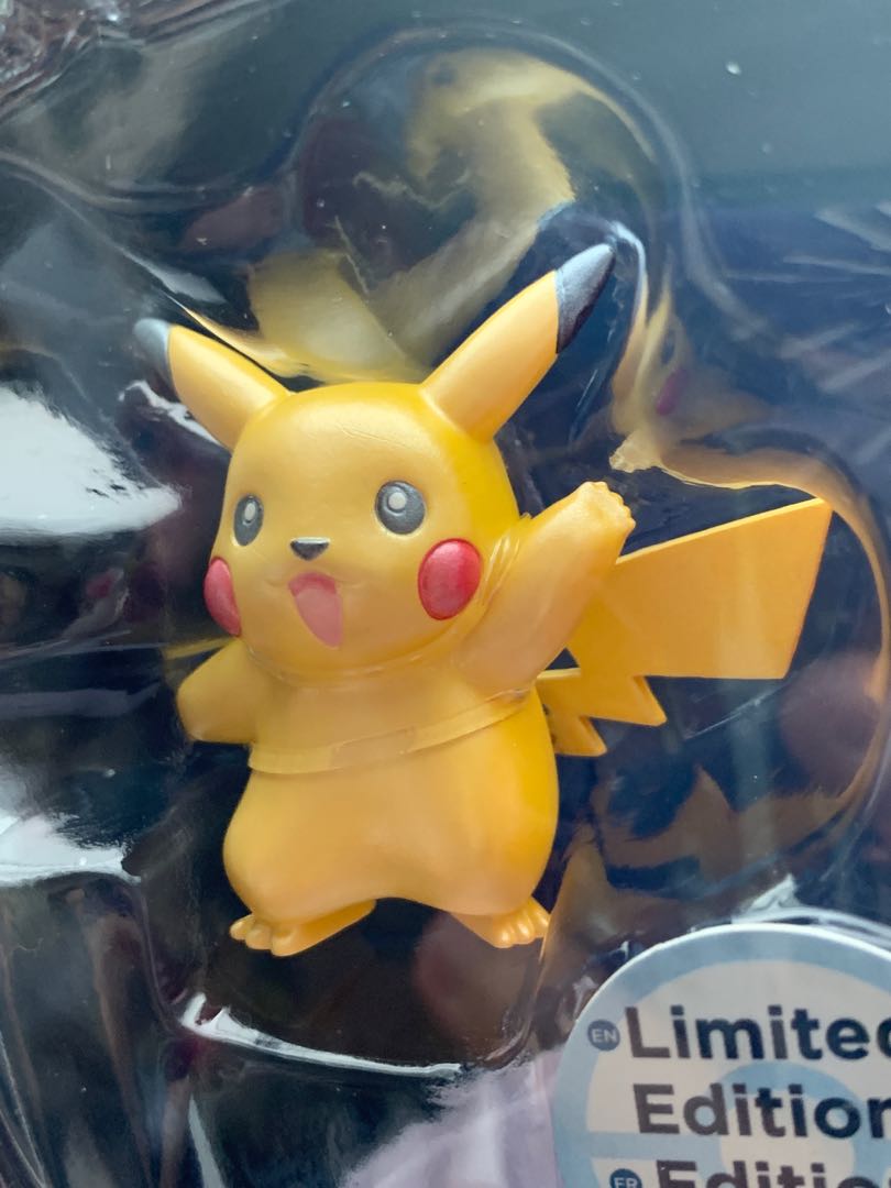 Limited edition Pokémon Pikachu figurine and poke ball, Hobbies & Toys ...