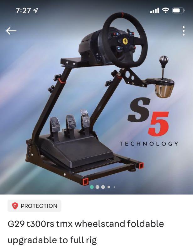 Logitech G29 Racing Wheel Bundle with gear stick & stand, Video Gaming ...