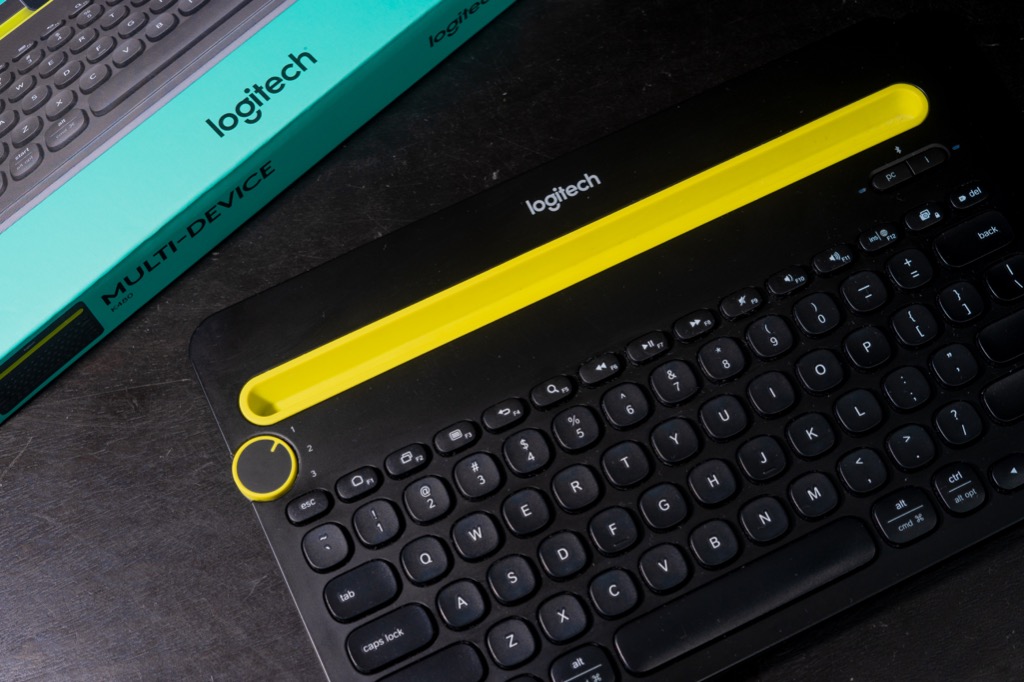 Logitech Mk Multi Device Wireless Bluetooth Keyboard Audio Portable Audio Accessories On