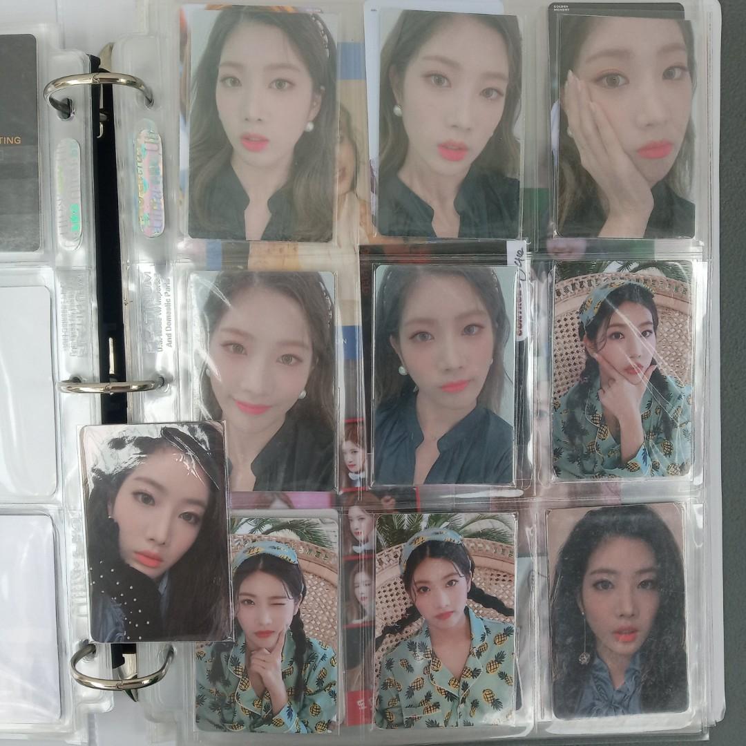 LOONA Official Acrylic lightstick + other Official merch, Hobbies ...