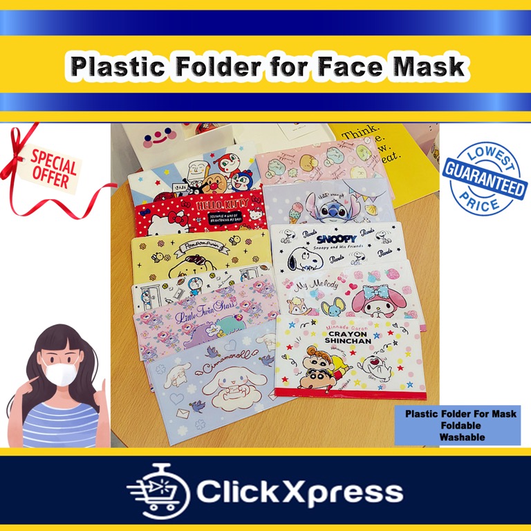 Mask Folder | Plastic Mask Folder | Foldable and washable, Health ...
